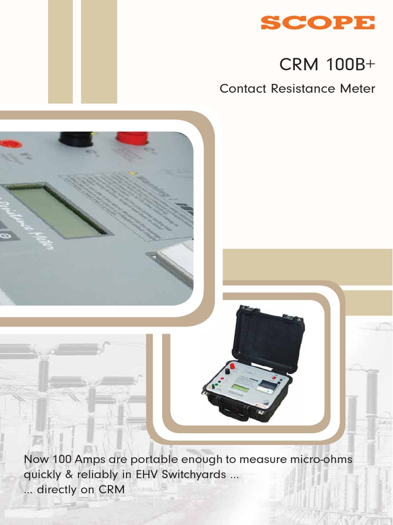 CRM 100B+ | PDF | High Voltage | Personal Computers