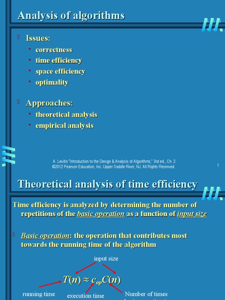 Analysis of Algorithms | PDF | Recurrence Relation | Applied Mathematics