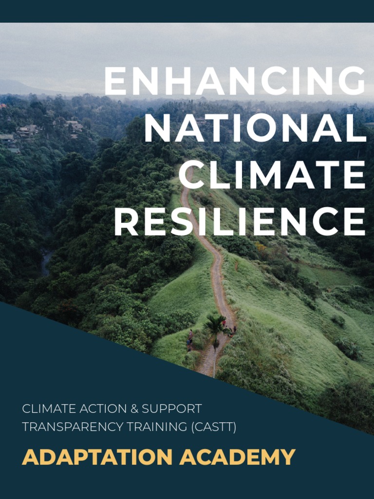 CASTT Adaptation Academy Flyer | PDF | United Nations Framework Convention On Climate Change ...