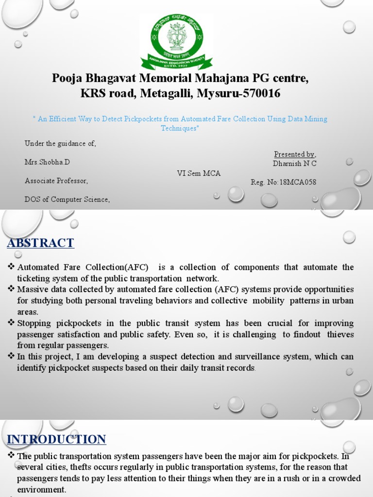 Automated Fare Collection | PDF | Public Transport | System