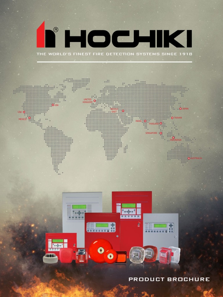 Brochures Hochiki Addressable | PDF | Security Alarm | Input/Output