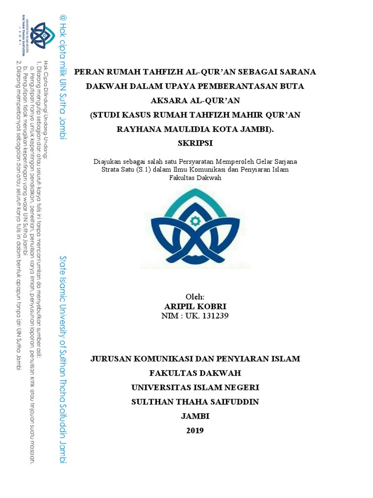 SKRIPSI ARIPIL KOBRI - Dinni Computer | PDF