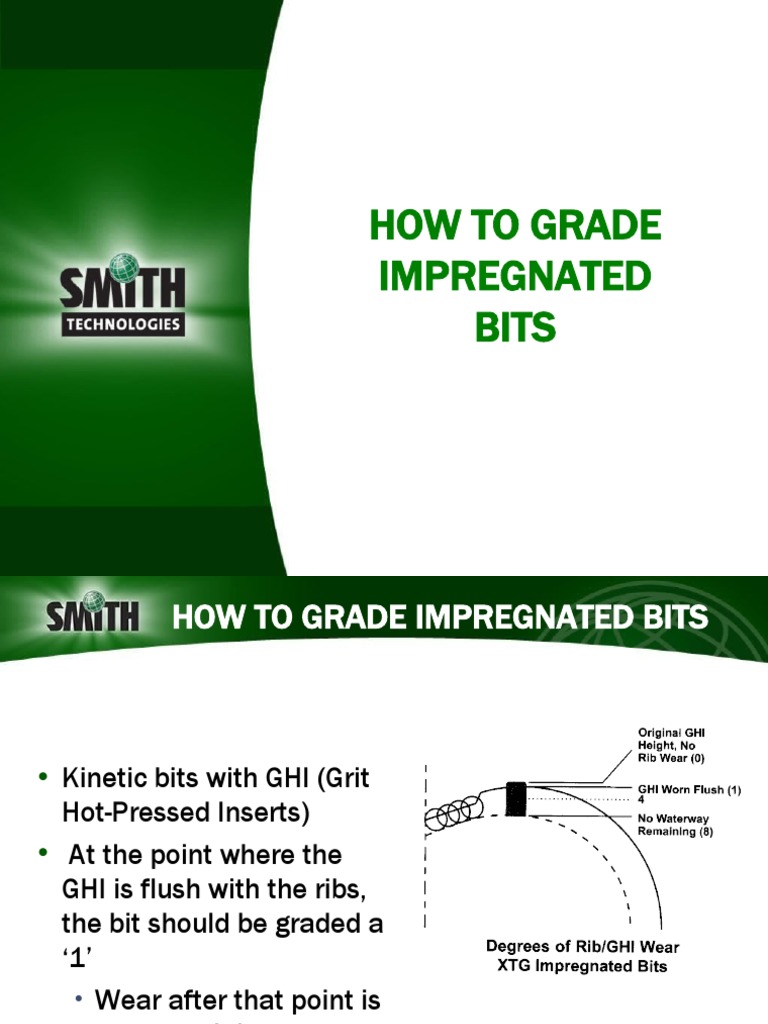 How To Grade Impregnated Bits | PDF