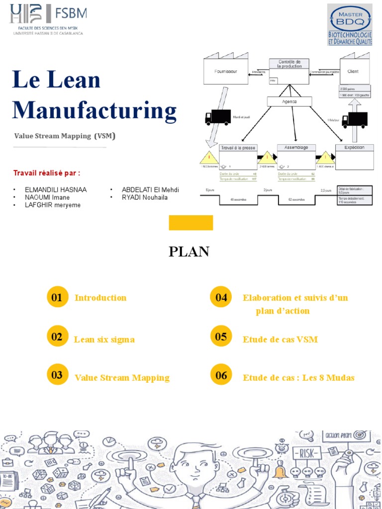 Cartographie de Flux de Valeur VSM | PDF | Lean (production) | Analyse ...