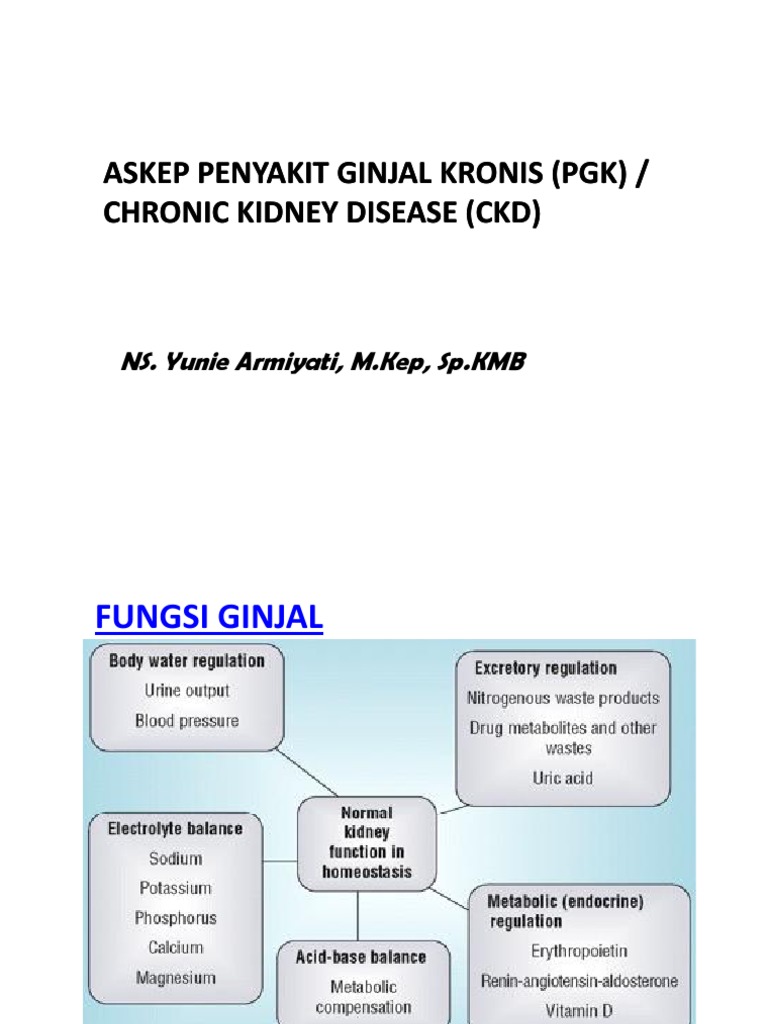 Askep CKD | PDF | Chronic Kidney Disease | Angiotensin