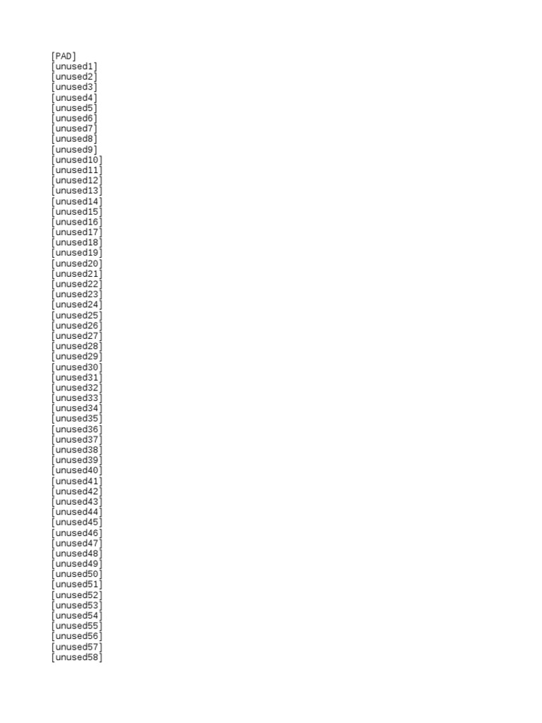 NER BIO Bert Vocabulary | PDF