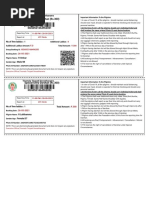 TTD Special Entry Darshan Receipt | PDF