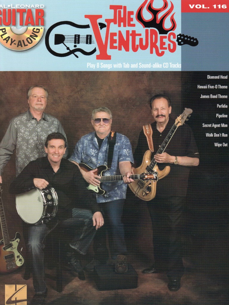 The Ventures Gpa116 (Us Tab+CD Isbn1423473760) | PDF