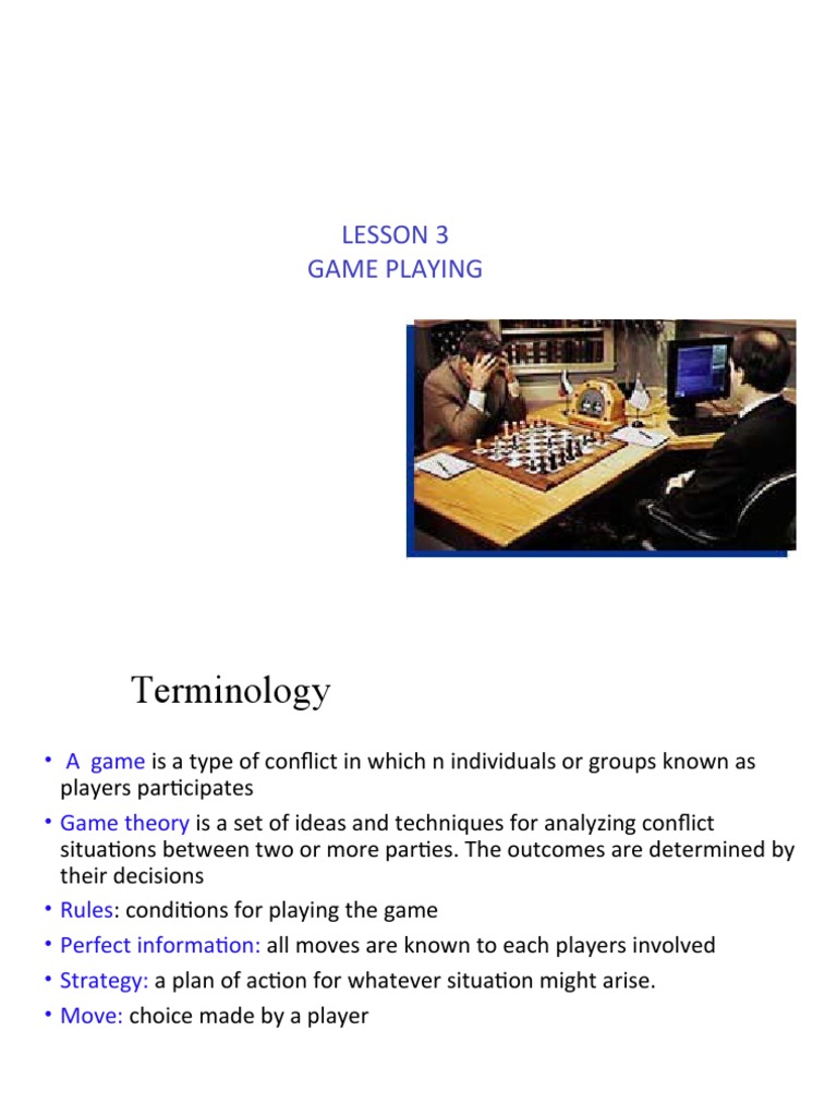 Lesson 3 Gaming | Download Free PDF | Algorithms | Algorithms And Data ...