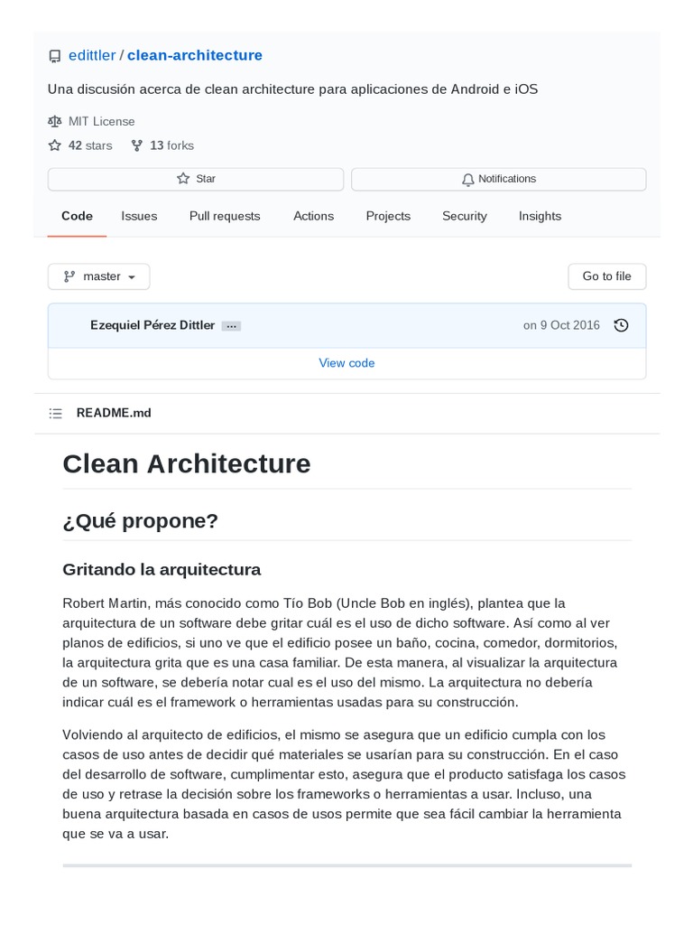 Una Discusión Acerca de Clean Architecture para Aplicaciones de Android ...