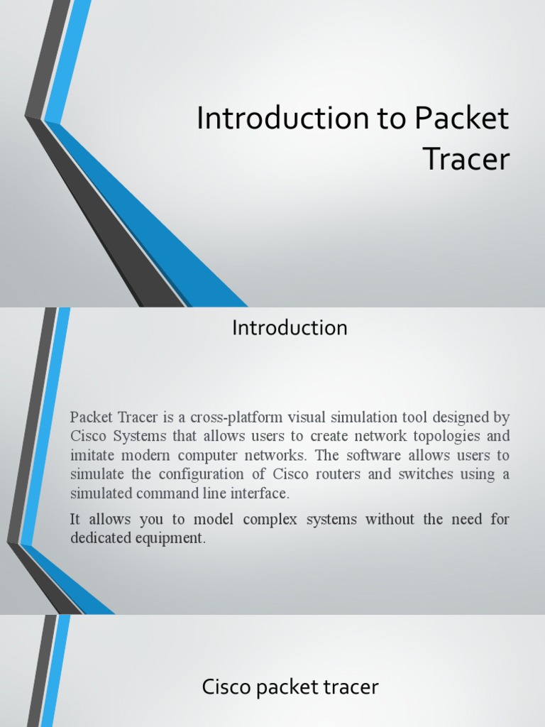 Introduction To Packet Tracer | PDF