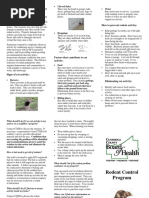 Monthly Pest Control Monitoring Report (Sample) | PDF