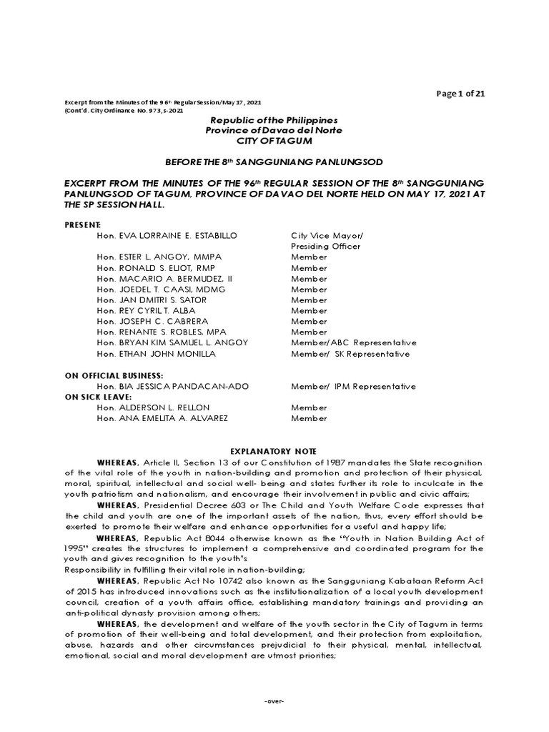 Youth Code | PDF | Youth | Page Layout