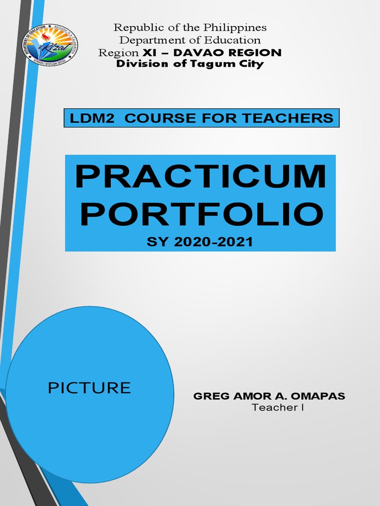 LDM2 Practicum Portfolio | PDF | Learning | Lesson Plan