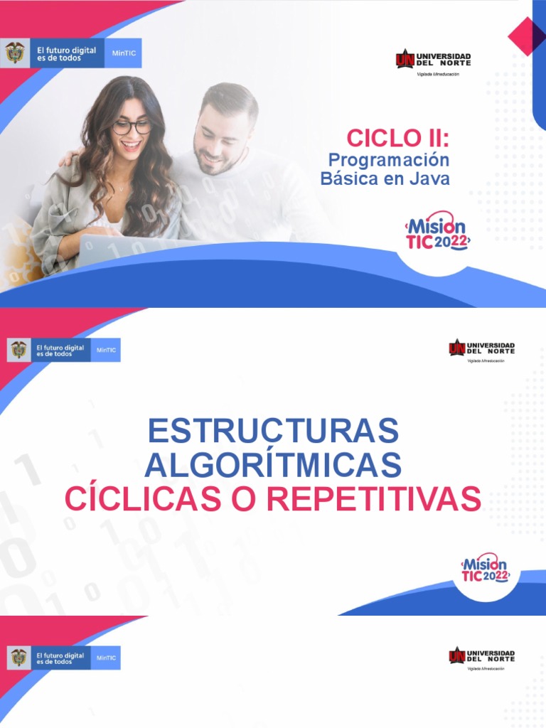 Estructuras Cíclicas Pdf Java Lenguaje De Programación Programación De Computadoras