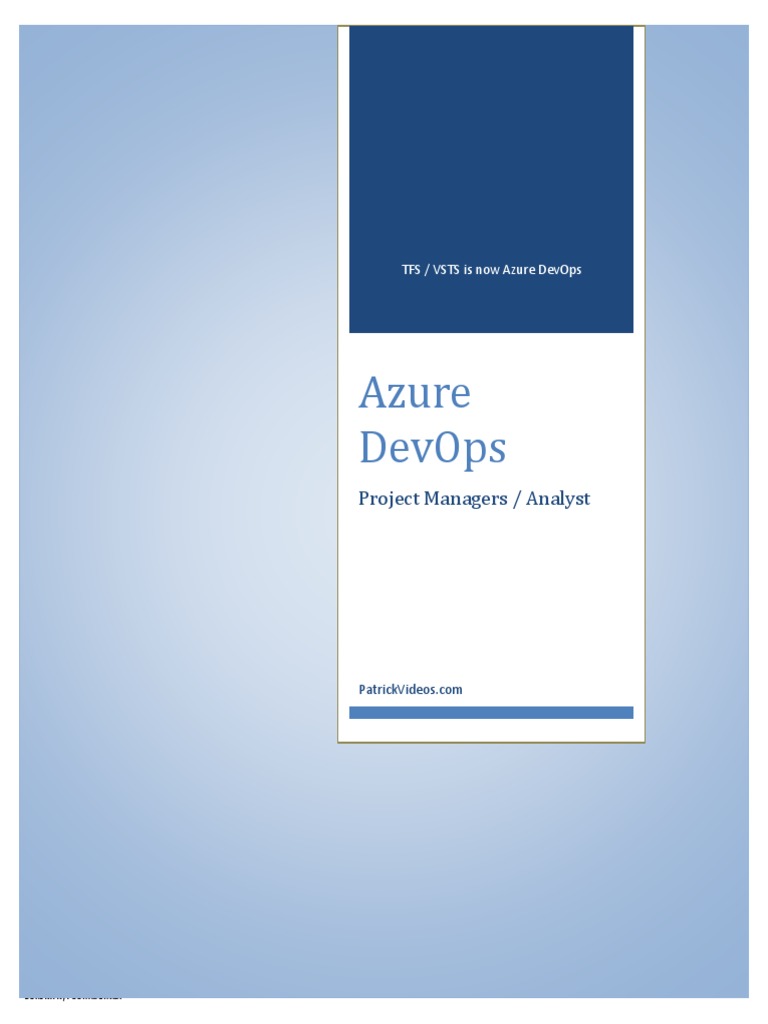 Azure Devops: Project Managers / Analyst | PDF | Product Development | Systems Engineering