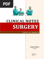 Surgery Hand Notes PDF | PDF | Wellness