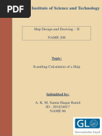 Section Modulus in Ship Structures | PDF | Bending | Strength Of Materials