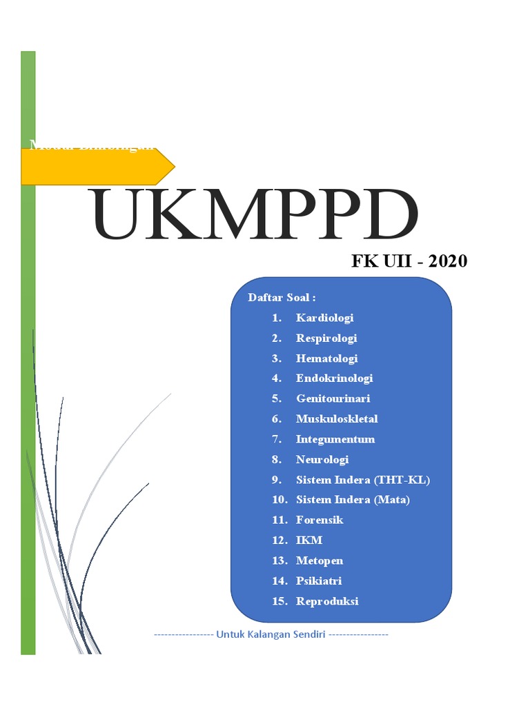 Gabungan Soal Bimbingan UKMPPD FK UII - Februari 2020 - Siap Cetak ...