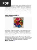Tipos de Origami y Ejemplos | PDF | Origami | Artesanías