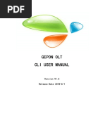GPON OLT WEB User Manual - V2.5 | PDF | I Pv6 | Port (Computer Networking)