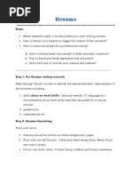 Adb CV Format For Individuals | PDF