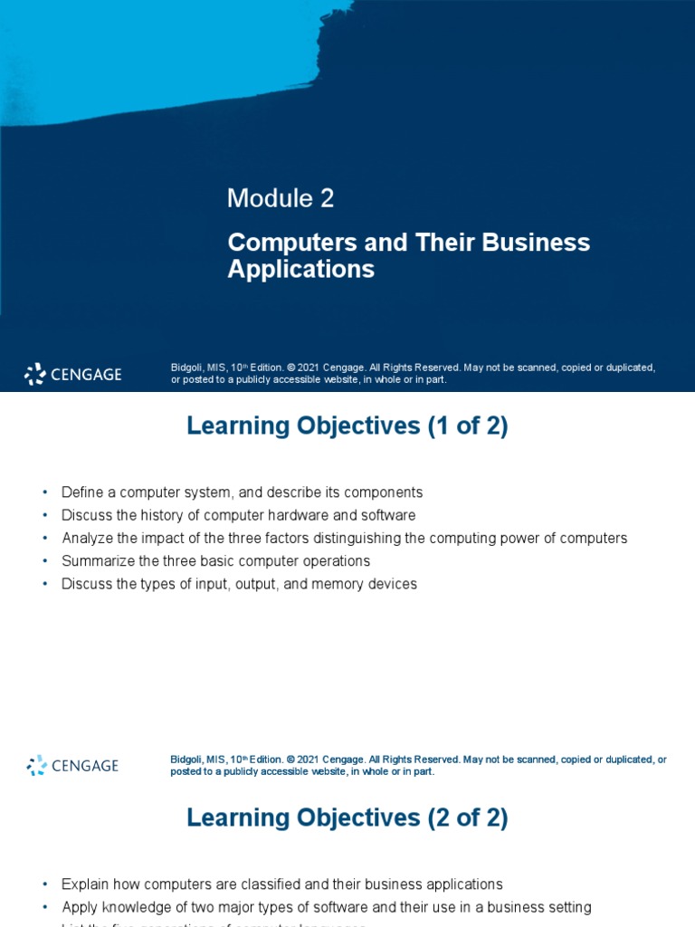 Bidgoli10e ch02 | Download Free PDF | Computer Data Storage | Read Only Memory