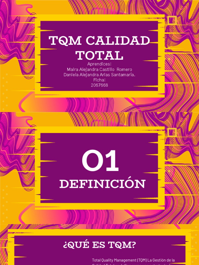 TQM Calidad Total | PDF | Calidad (comercial) | Economias