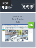 Synchro Pro PDF | PDF | 3 D Modeling | 3 D Computer Graphics