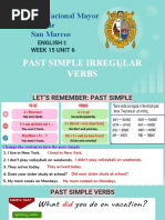 PAST SIMPLE Reading Exercise | PDF