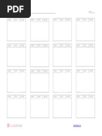 A4 Storyboard Template - 3-Panel - Landscape - StudioBinder | PDF