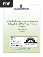 Maintenance Schedule For Diesel Electric Type 8 Wheeler Tower Wagon ...