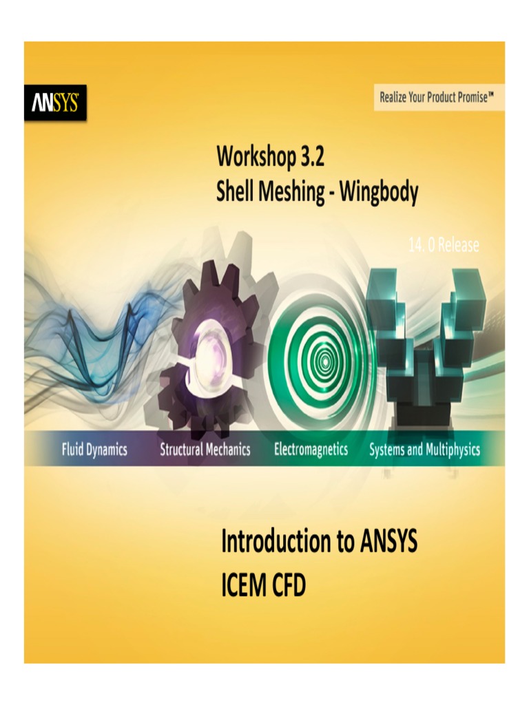 Workshop 3.2 - Shell Meshing Wingbody | PDF | Volume | Plane (Geometry)