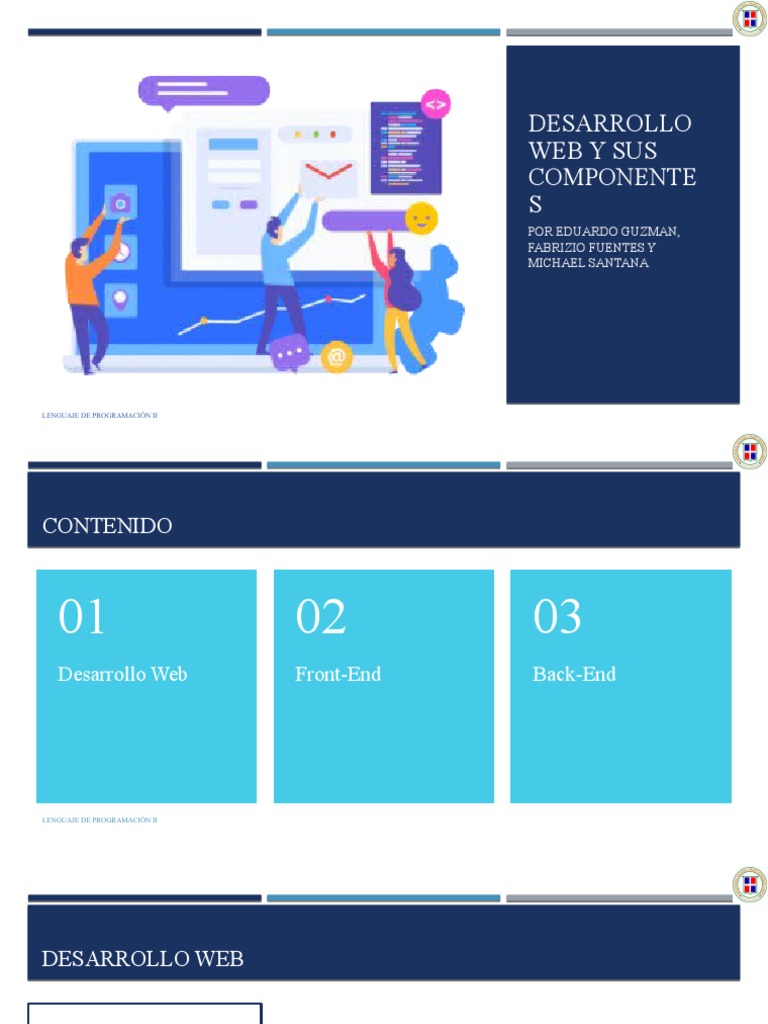 Desarrollo Web y Sus Componentes | PDF | Página web | Sitios web