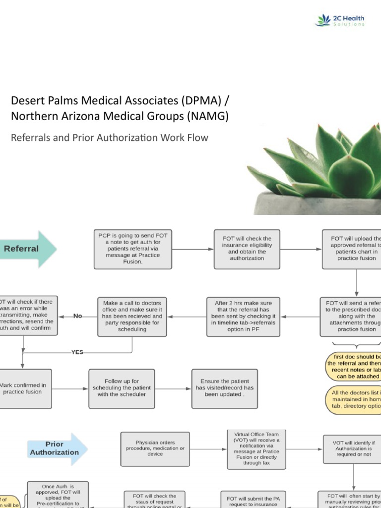 Referral & Auth Work Flow - V2 | PDF