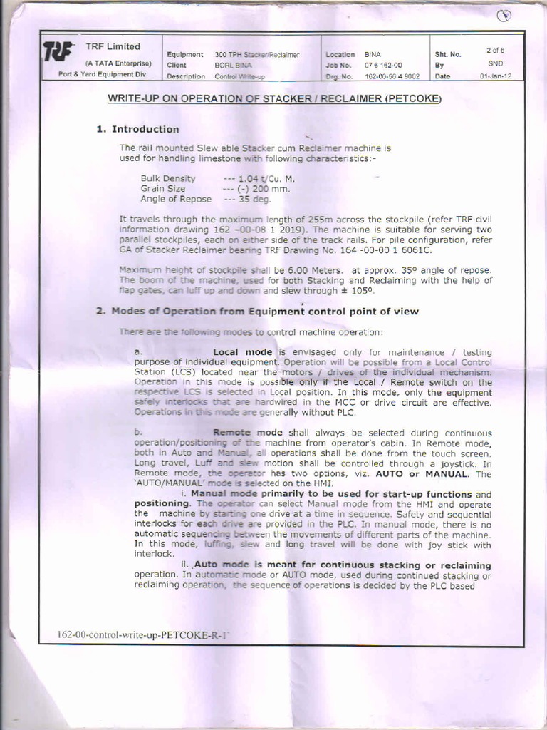 Stacker Manual | PDF