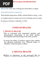 Health Education - Lecture Notes PDF | PDF | Behavior | Behavioural ...