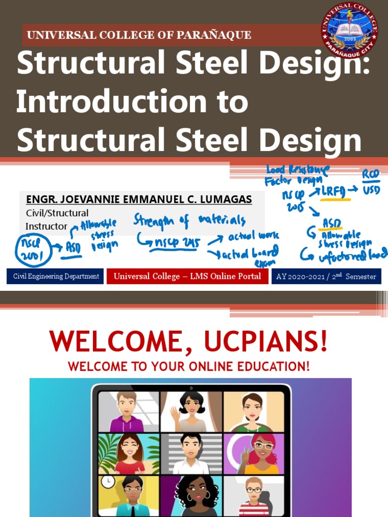 Structural Steel Design Overview | PDF | Deformation (Engineering) | Steel