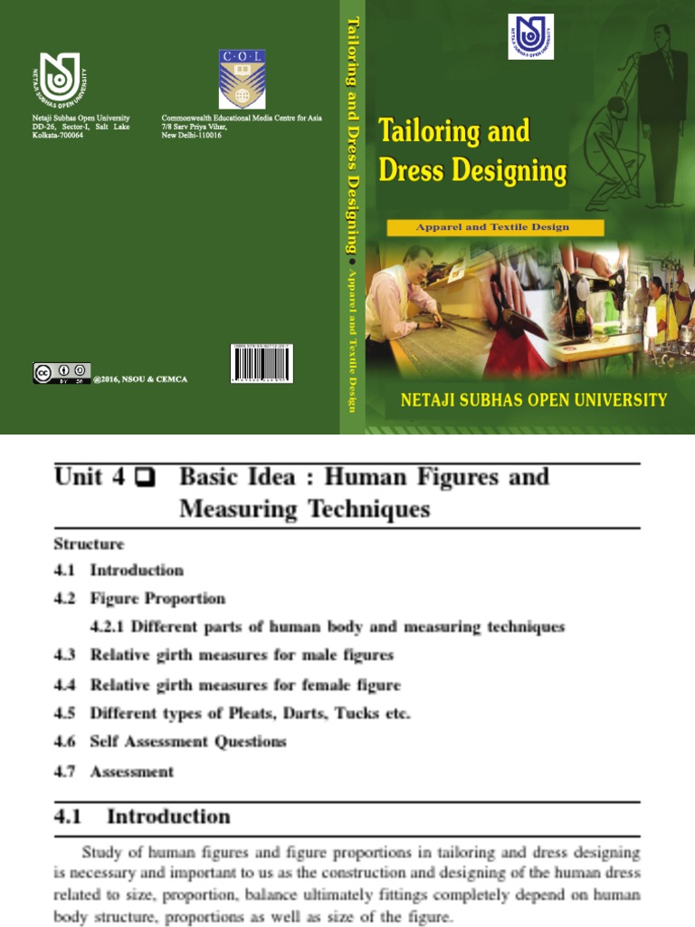 Tailoring & Dress Designing | PDF | Softlines (Retail) | Clothing