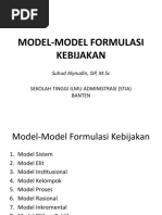 Teori Implementasi Kebijakan Grindle | PDF