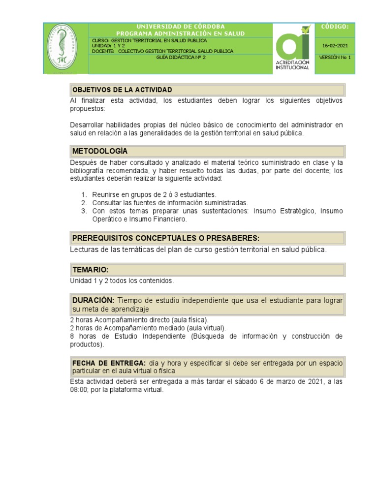 Guía Exposiciones III | PDF | Salón de clases | Cognición