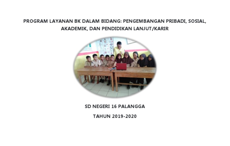 Cover Program Layanan BK Dalam Bidang | PDF