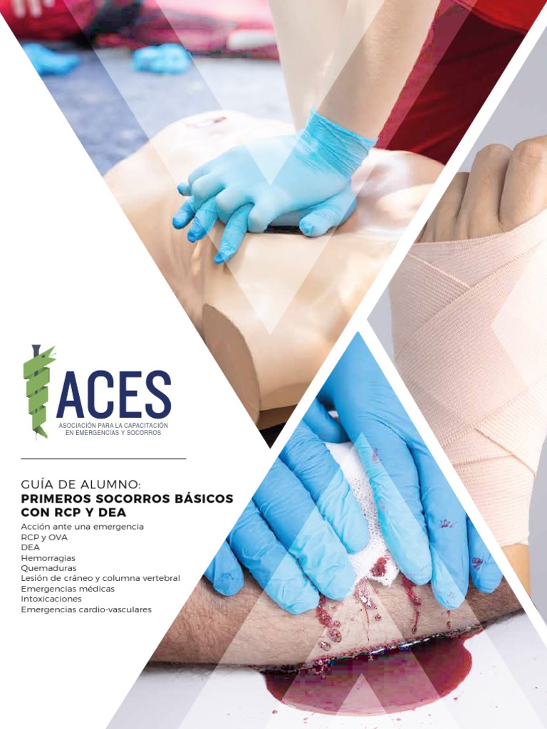 Guia - Basica - ACES RCP | PDF | Reanimación cardiopulmonar | Medicina CLINICA