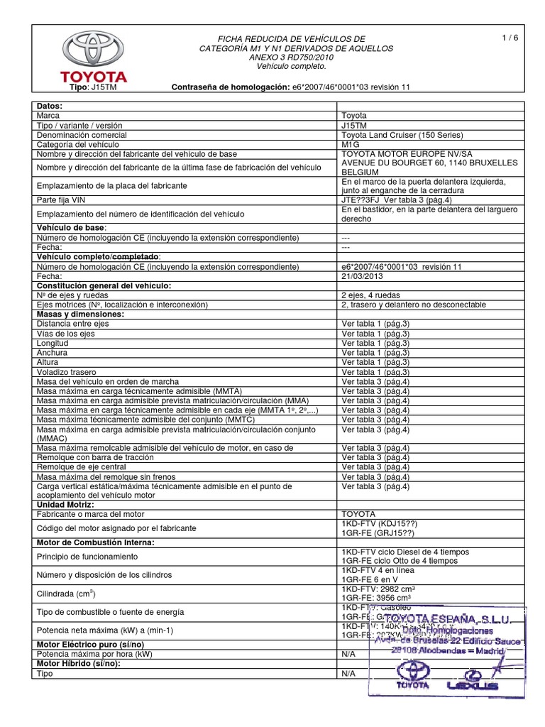 Toyota E3 2007 46 0001 03 Rev 11 | PDF | Vehículo Híbrido Eléctrico ...