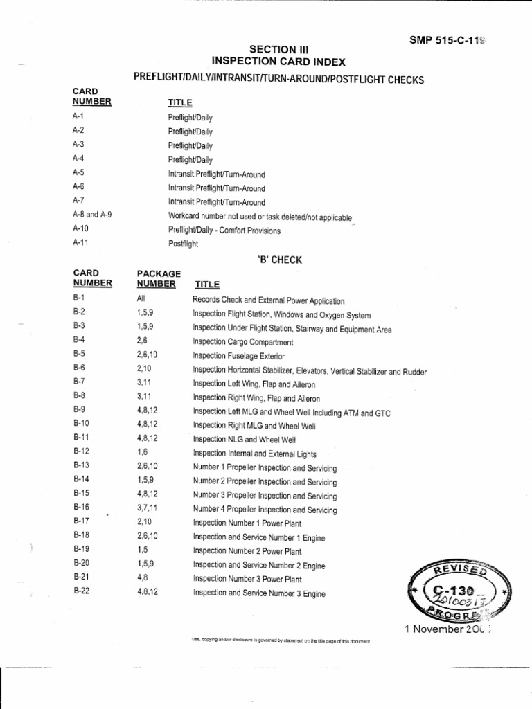 SMP515-C-119 Section III | PDF