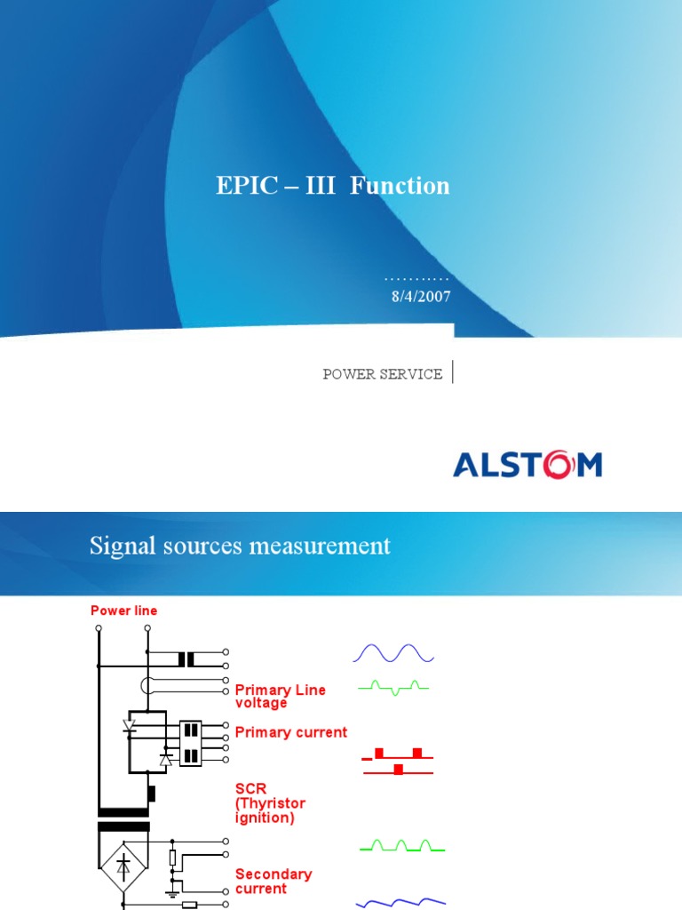 EPIC - III Function: Power Service | PDF | Root Mean Square | Electronics