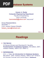 1 Databases and Database Management Systems | PDF | Data Model | Databases