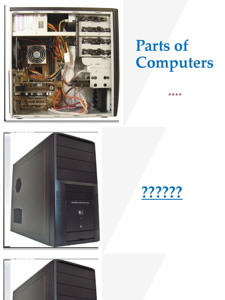 An Introduction to the Main Components Inside a Computer | PDF ...