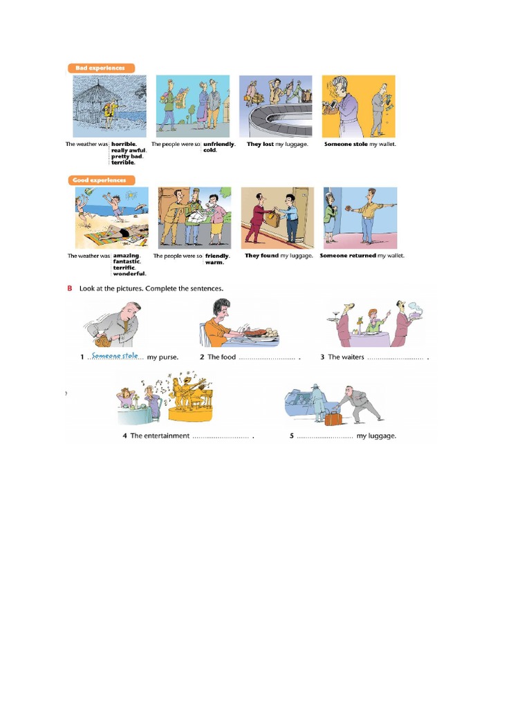 Vacations Vocabulary | PDF