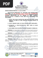 PTA SAMPLE Resolution | PDF | Educational Organizations | Government